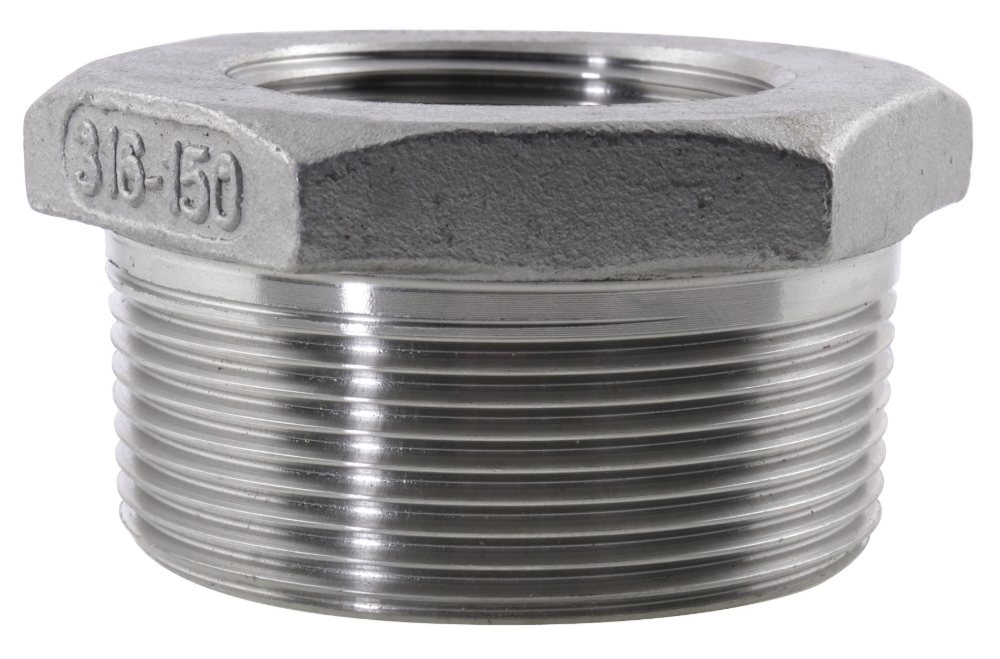 1/2" X 1/4" Reducing Bush 150Lb 316 Stainless Steel - PFS Fueltec Limited