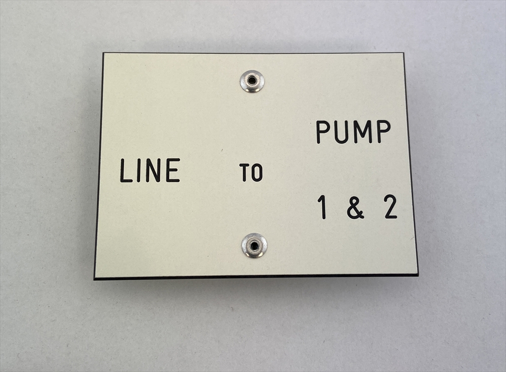 Line to Pump Labels with 2" Clips (Choose your Pump #'s) - PFS Fueltec ...